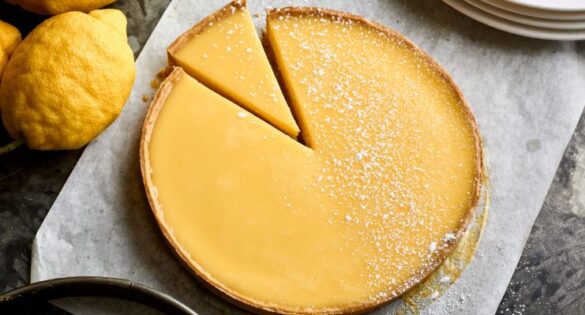 Classic Lemon Tart Recipe - Refreshing and Zesty Dessert
