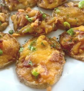 Loaded Baked Potato Rounds - Recipes Fiber