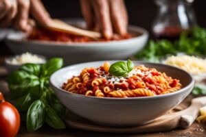 Homemade Gemelli Pasta