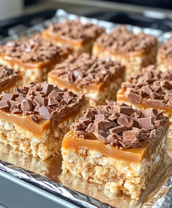 Delicious Butterfinger Caramel Crunch Bars Recipe