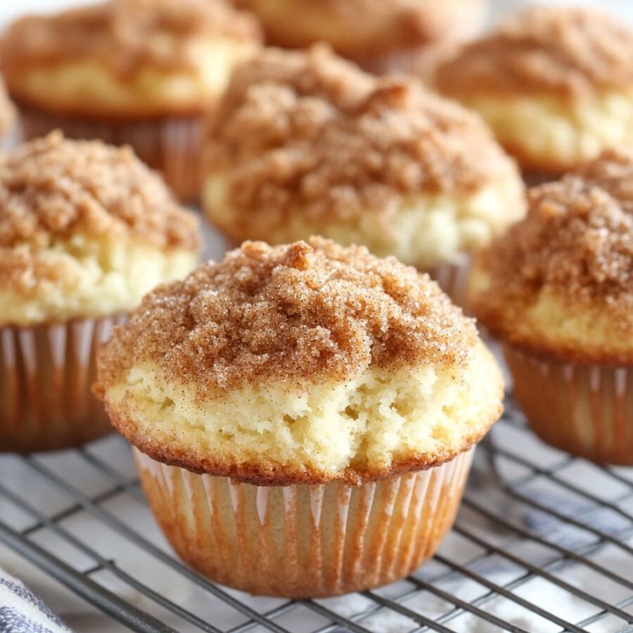 Delicious Gooey Cinnamon Cream Cheese Muffins Recipe