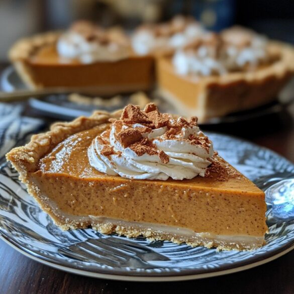 No-Bake Pumpkin Pie