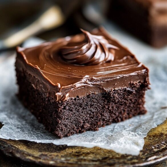 Old Fashioned Fudge Icing