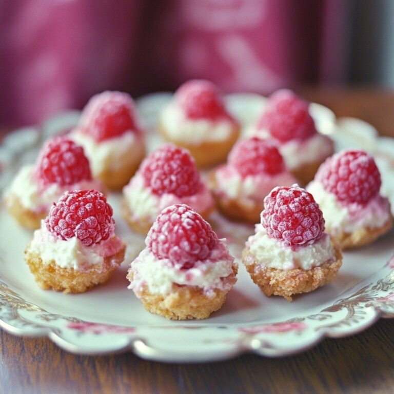 Raspberry Cream Cheese Bites